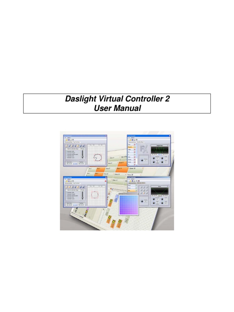 Daslight DVC2 512 Virtual Controller Usermanual PDF | PDF | Usb ...