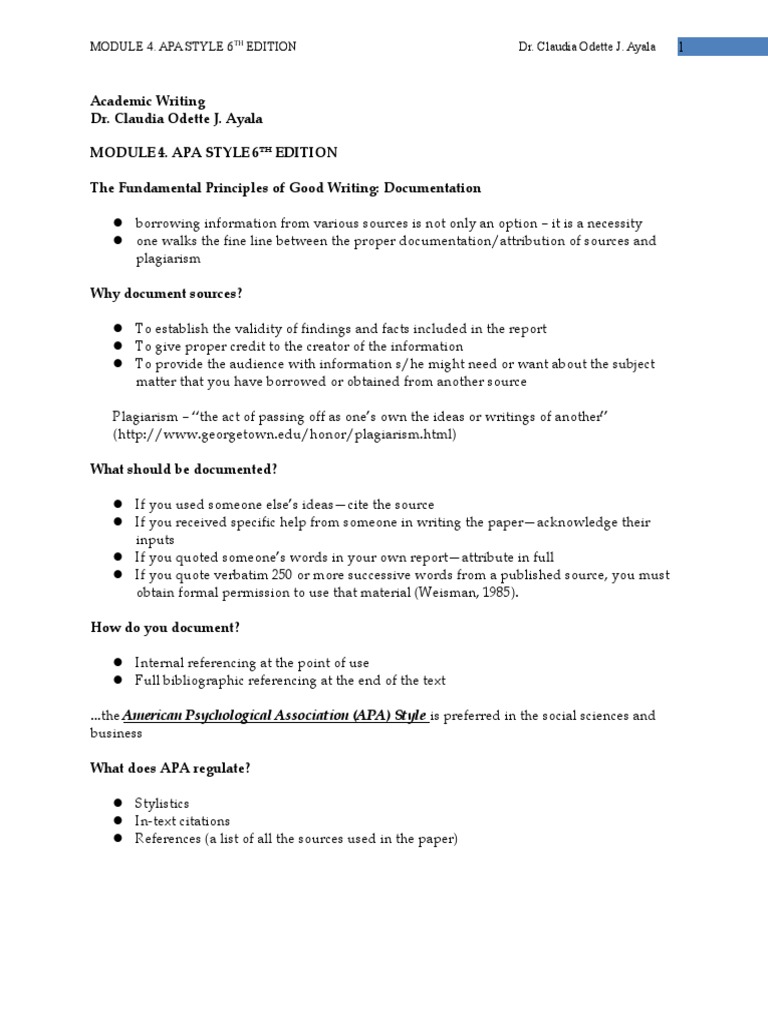 An In-Depth Guide to Using APA Style Citation and Formatting for ...