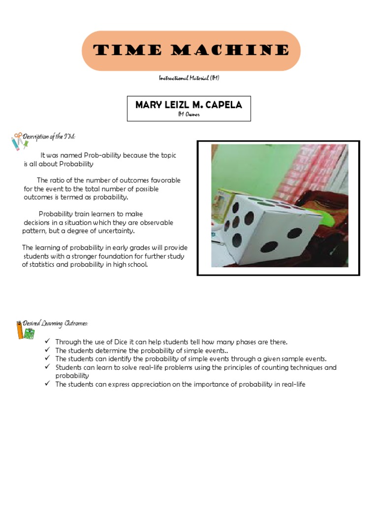 IM Template | PDF | Probability | Statistics