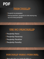 Panghalip Na Panao-Chart | PDF