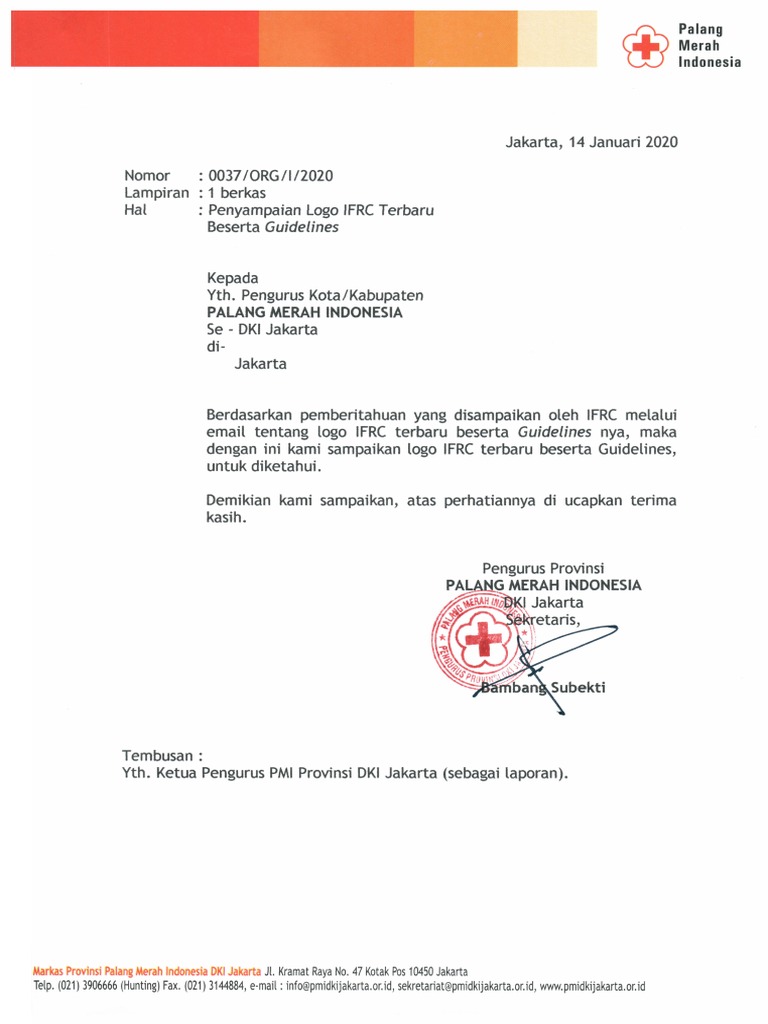 0037 Penyapaian Logo IFRC Terbaru Dan Guidelines | PDF | Logos | Typefaces