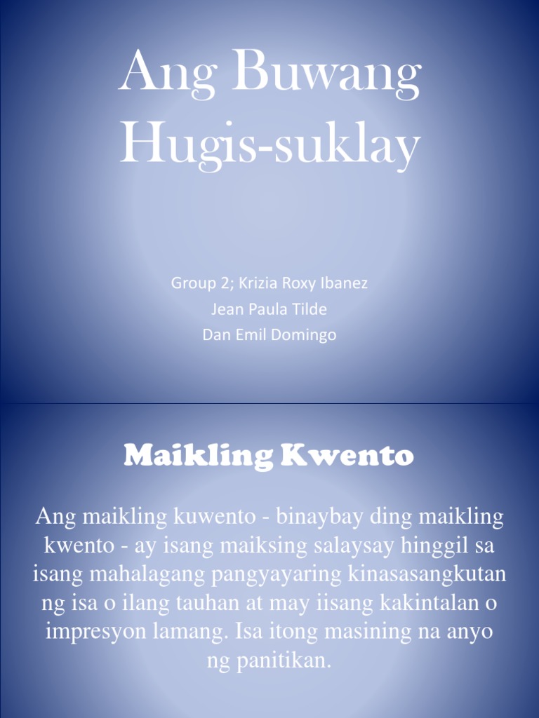 Ang Buwang Hugis Suklay | PDF