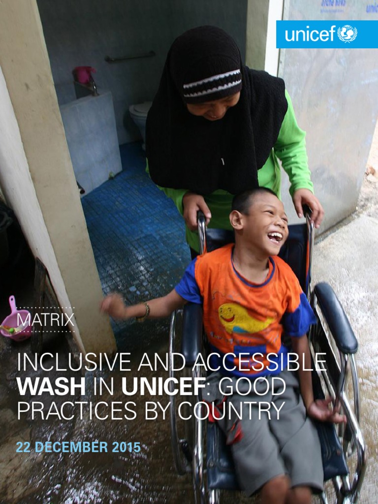 UNICEF Accessible Inclusive WASH Matrix 2 2 | PDF | Wash | Sanitation