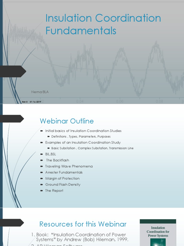 Insulation Coordination Study Overview | PDF | Insulator (Electricity ...
