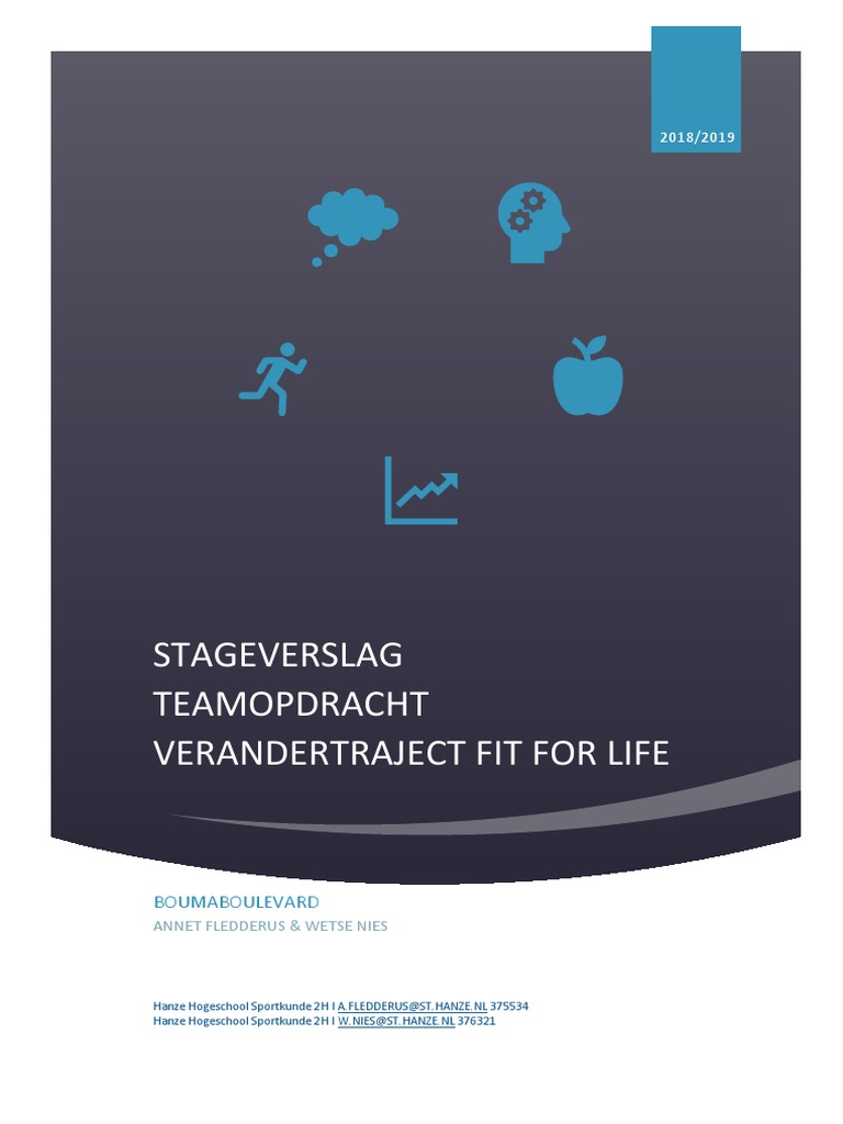 Eindverslag Verandertraject | PDF