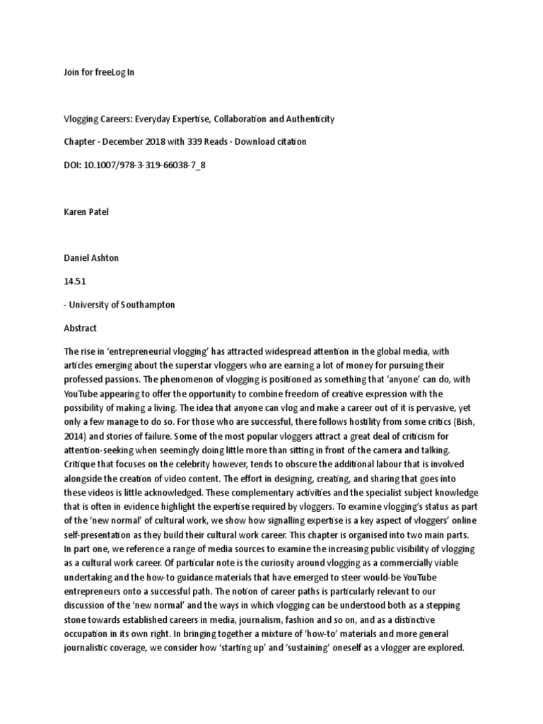 RRL Research | PDF | You Tube | Social Media