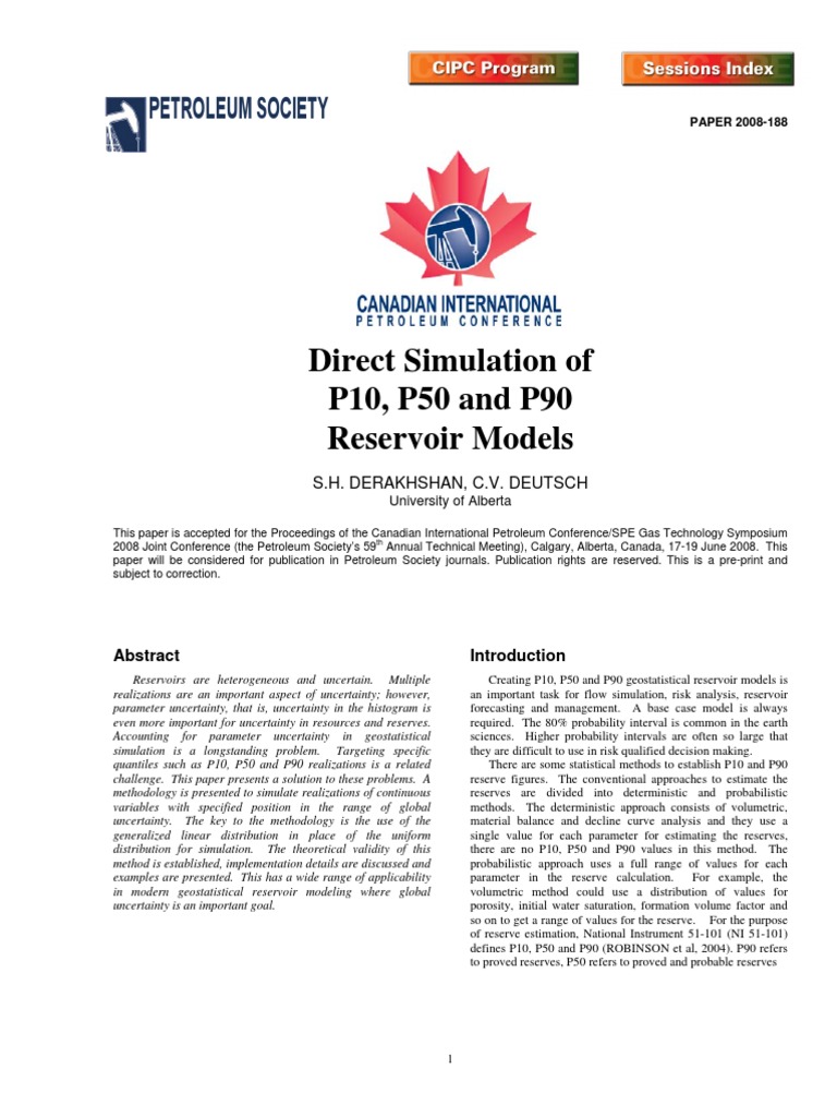 p10 p50 p90 | PDF | Normal Distribution | P Value