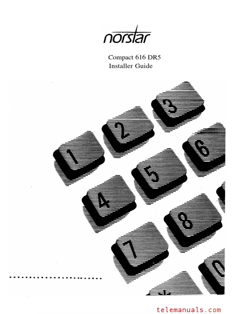Norstar DR5 Manual | PDF | Federal Communications Commission | Electrical Connector