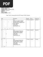 Jindal Sliding Window Sections (Deluxe) | PDF