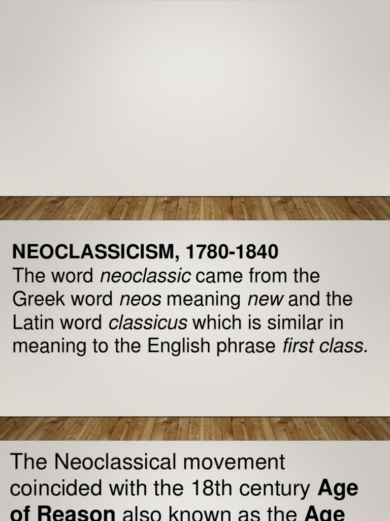 Neoclassicism: Art and Ideals (1780-1840) | PDF | Art Media | Paintings