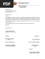 Biometric Justification Letter | PDF