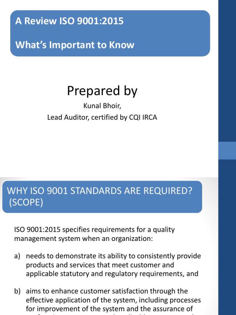 2015 Iso 9001 - Santech | PDF | Iso 9000 | International Organization ...