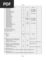 Belt Conveyor Data Sheet PDF | PDF | Belt (Mechanical) | Mechanical Engineering