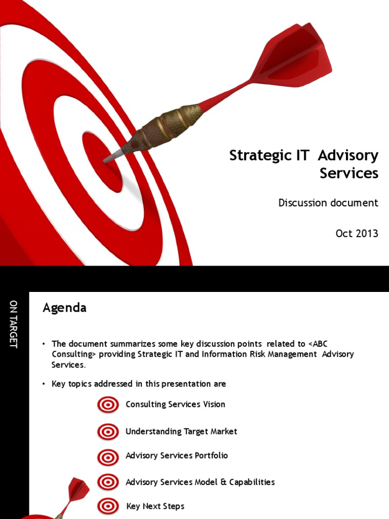 XYZ Consulting Services Management - Discussion Document | PDF ...