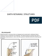Earth Retaining Structures | PDF | Deep Foundation | Structural Engineering