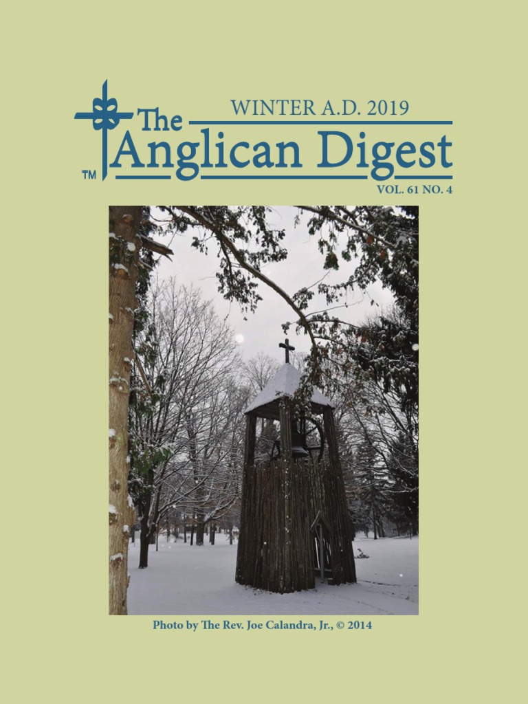 Issues Archive - The Anglican Digest