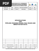 Road Crossing Specification | PDF | Pipeline Transport | Pipe (Fluid ...