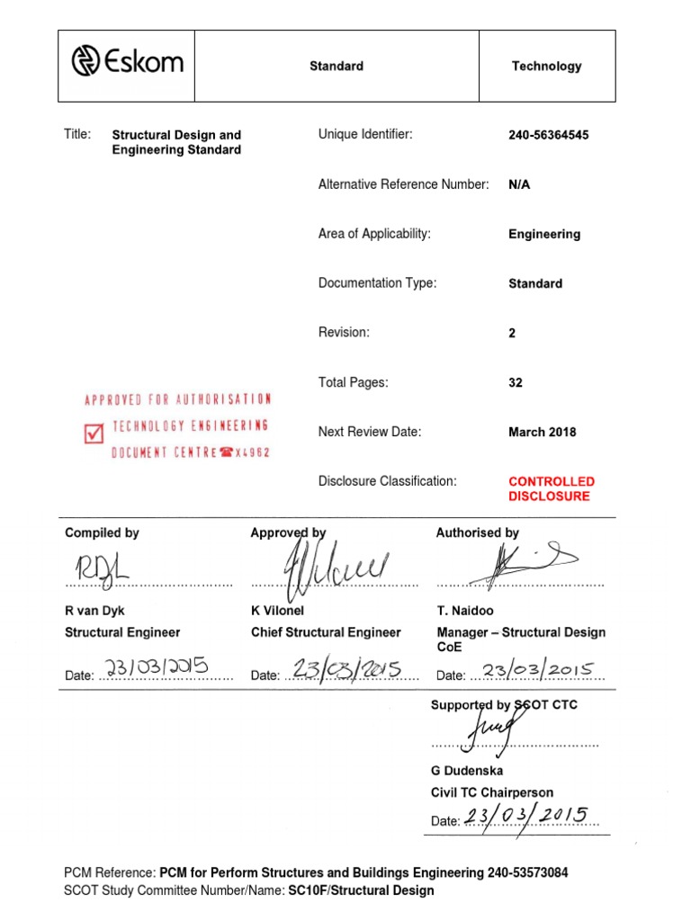 240-56364545 Structural Design and Engineering Standards | Download ...