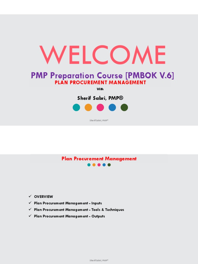 Plan Procurement Management | PDF | Procurement | Request For Proposal