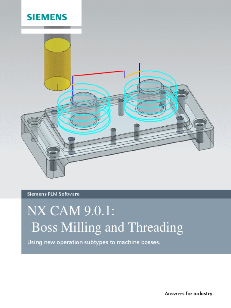 Boss Milling and Threading | PDF | Machining | Dialog Box