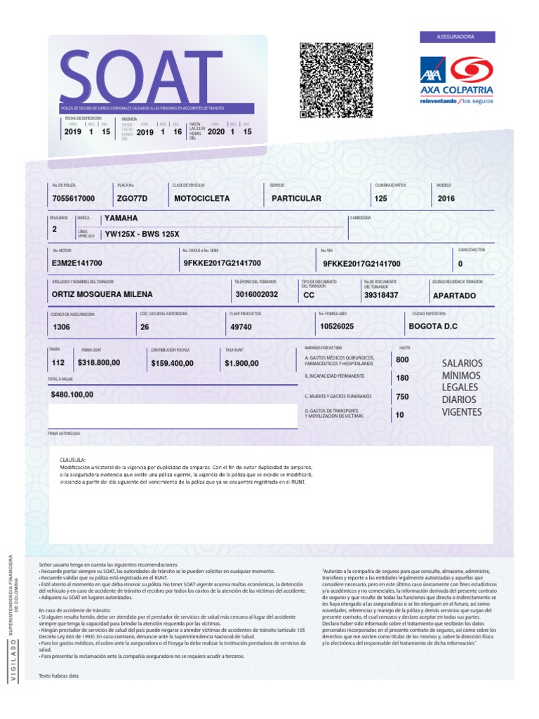 Descarga Tu Soat Fácilmente Con Solo El Número De Póliza: ¡Descubre Cómo! – XNCUC