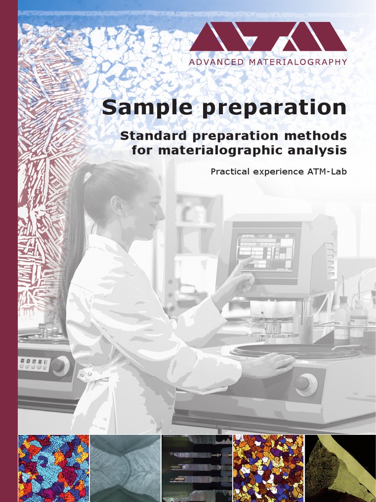 ATM Sample Preparation Methods | PDF | Alloy | Steel