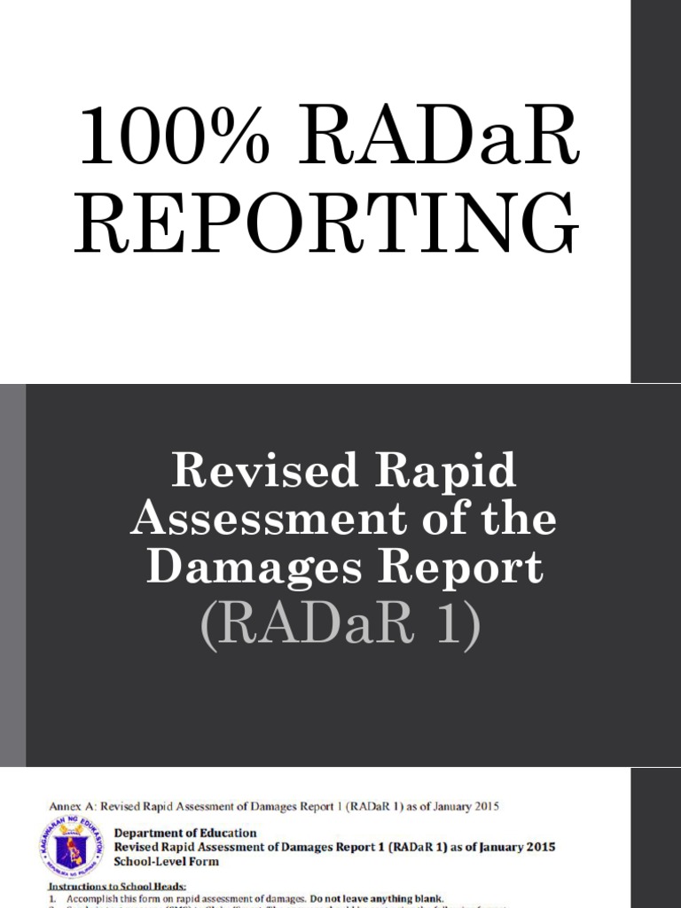 Guidelines for Submitting Accurate and Standardized Rapid Damage ...