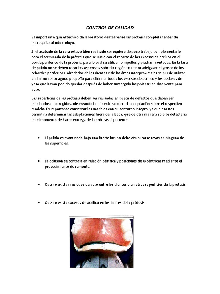 Control de Calidad | PDF