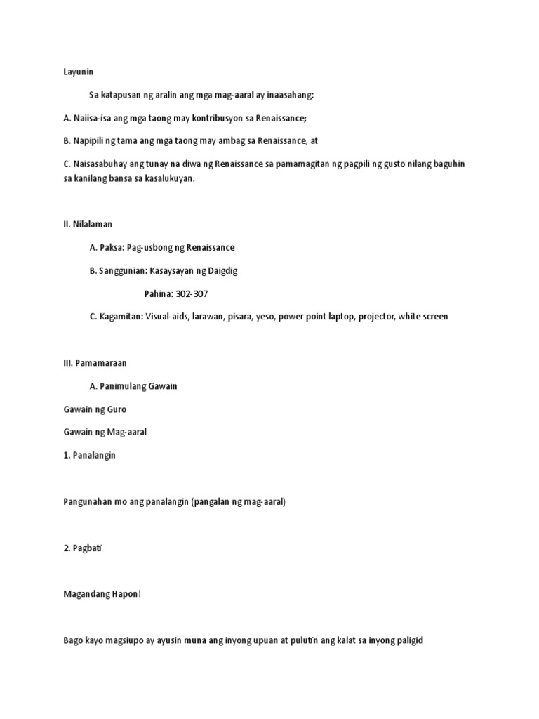 Layunin-WPS Office | PDF