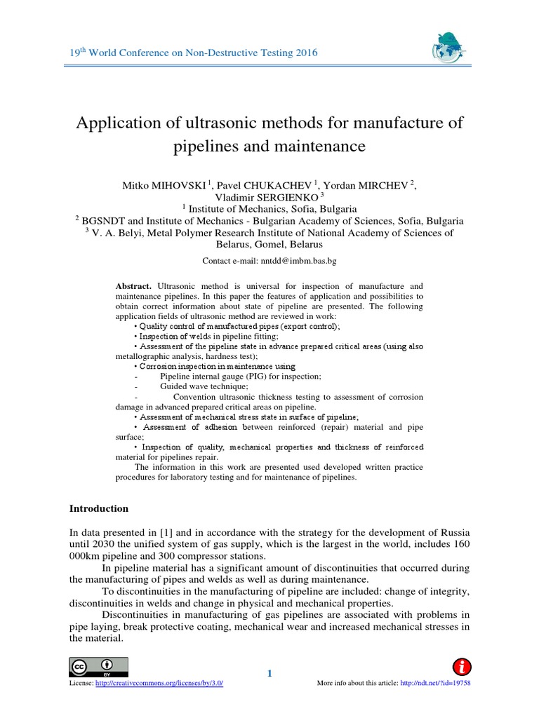 P 131 | PDF | Ultrasound | Pipe (Fluid Conveyance)