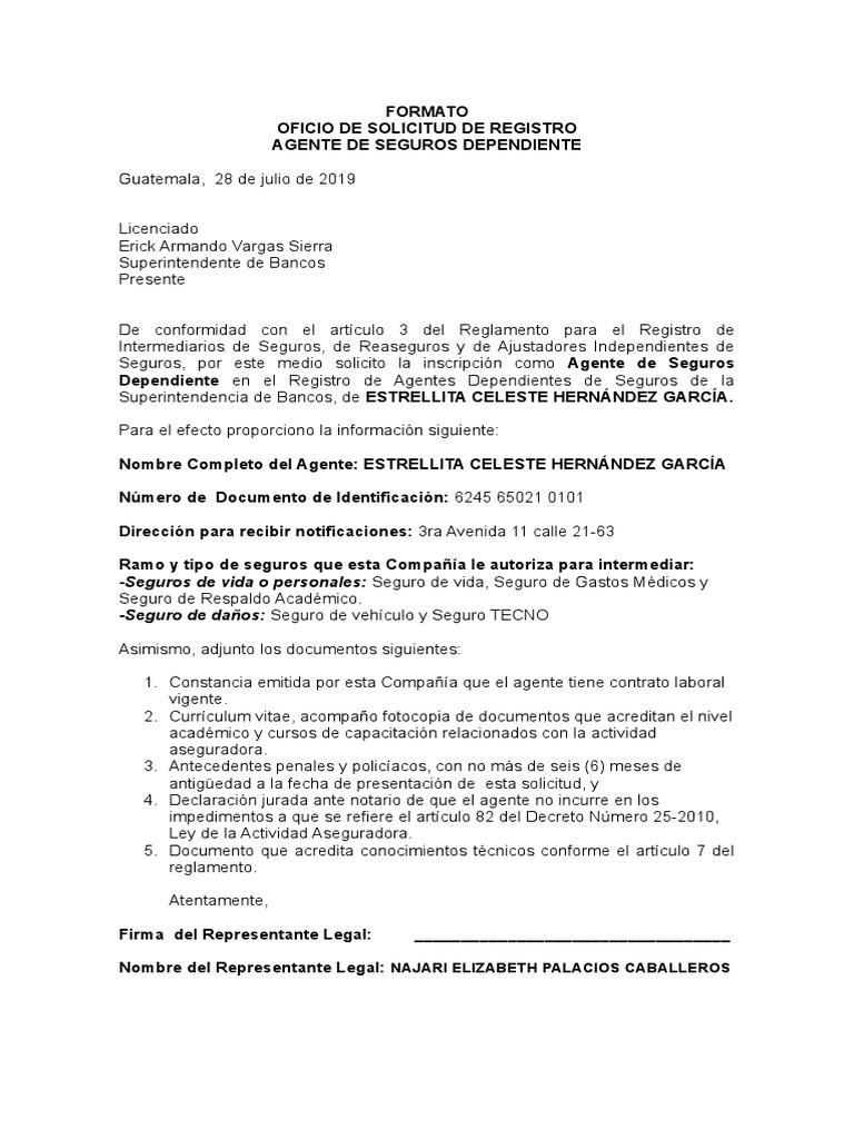 Formatos Agente Dependiente | PDF | Reaseguro | Seguro