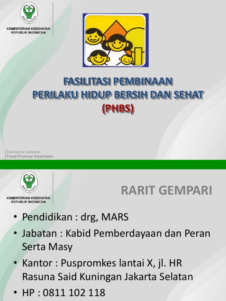 PHBS | PDF