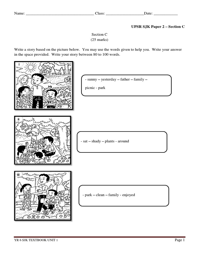 Unit 1 - Paper 2 - Section C | PDF