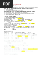 Condenser Design Calculation | PDF | Heat Transfer | Enthalpy