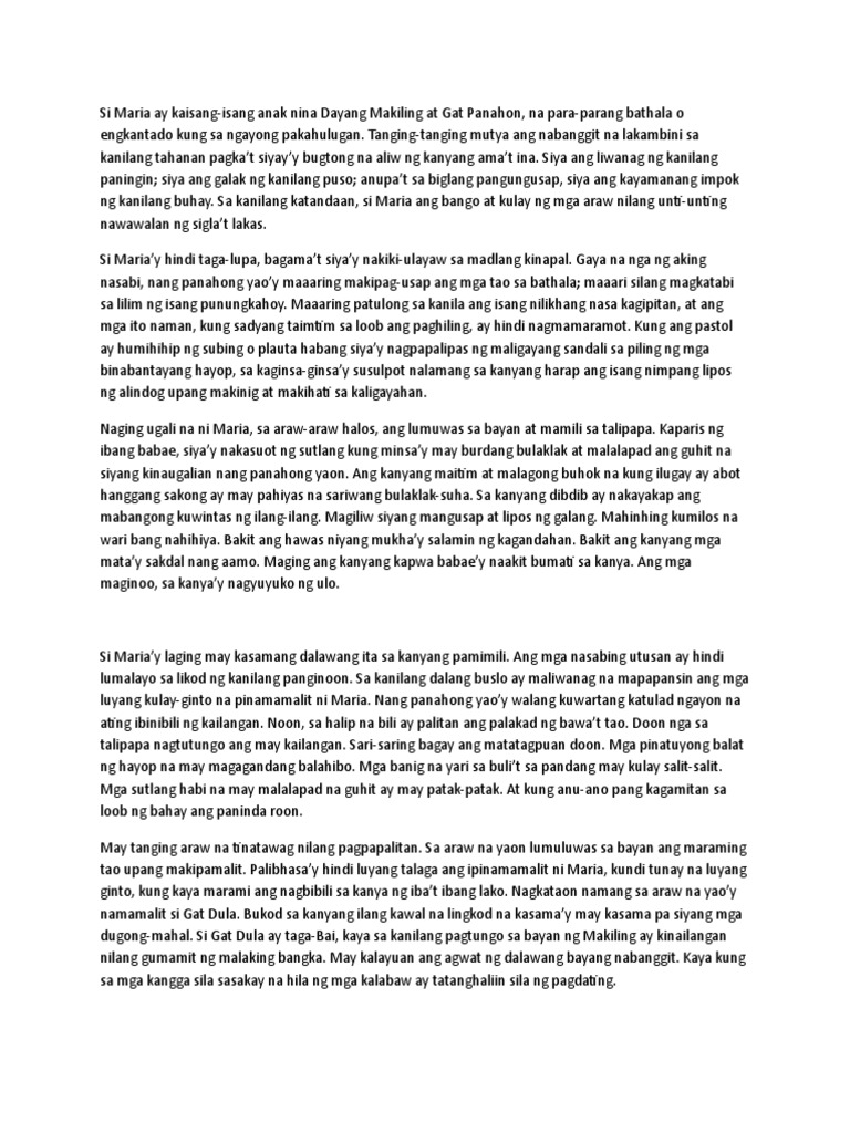Si Maria | PDF