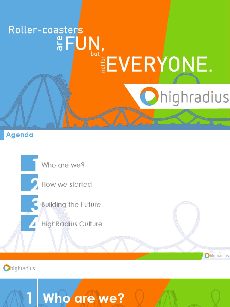 HighRadius Company Deck PDF | PDF | Cloud Computing | Sap Se
