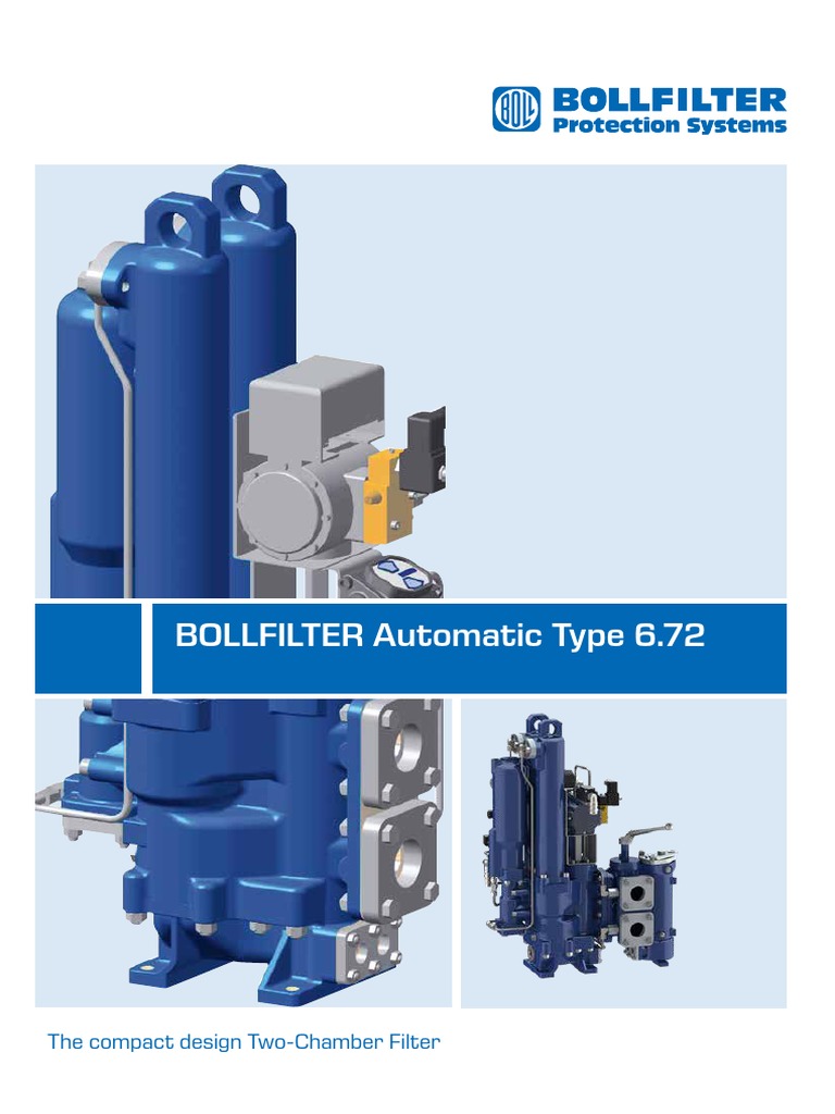 Automatic Filter Type 6.72 en BOLLFILTER | PDF | Filtration | Valve