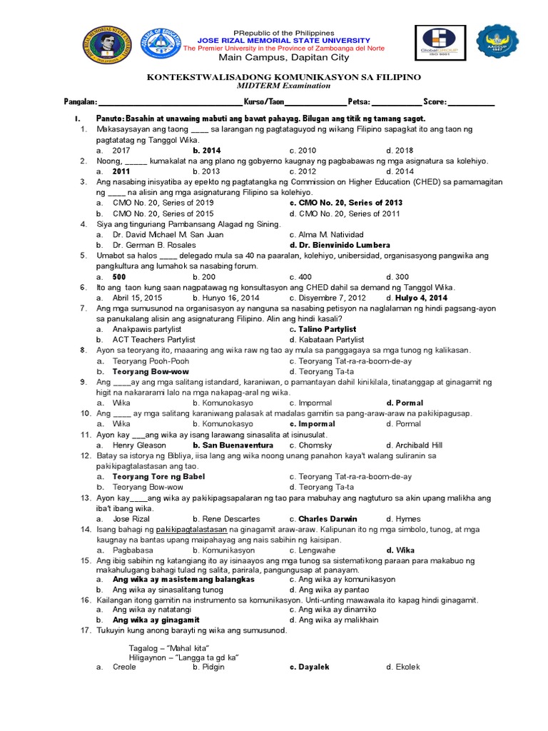 Heading For Exam | PDF