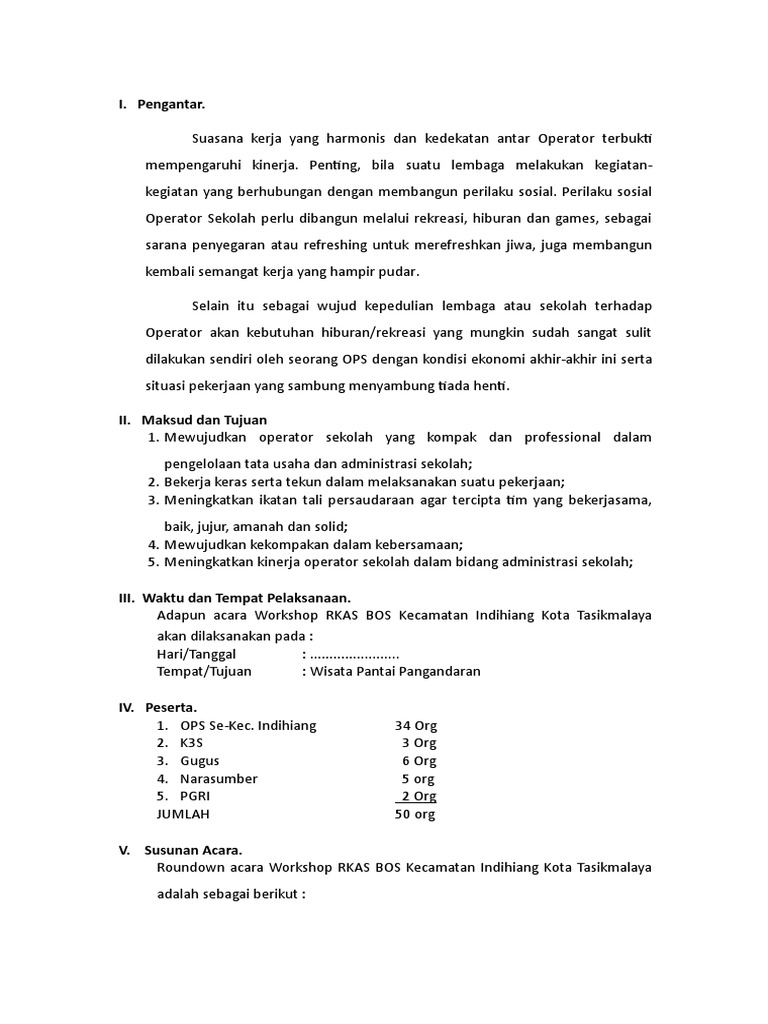 Contoh Proposal Gathering | PDF