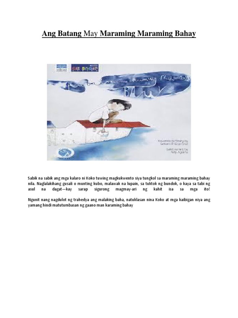 Ang Batang May Maraming Maraming Bahay | PDF