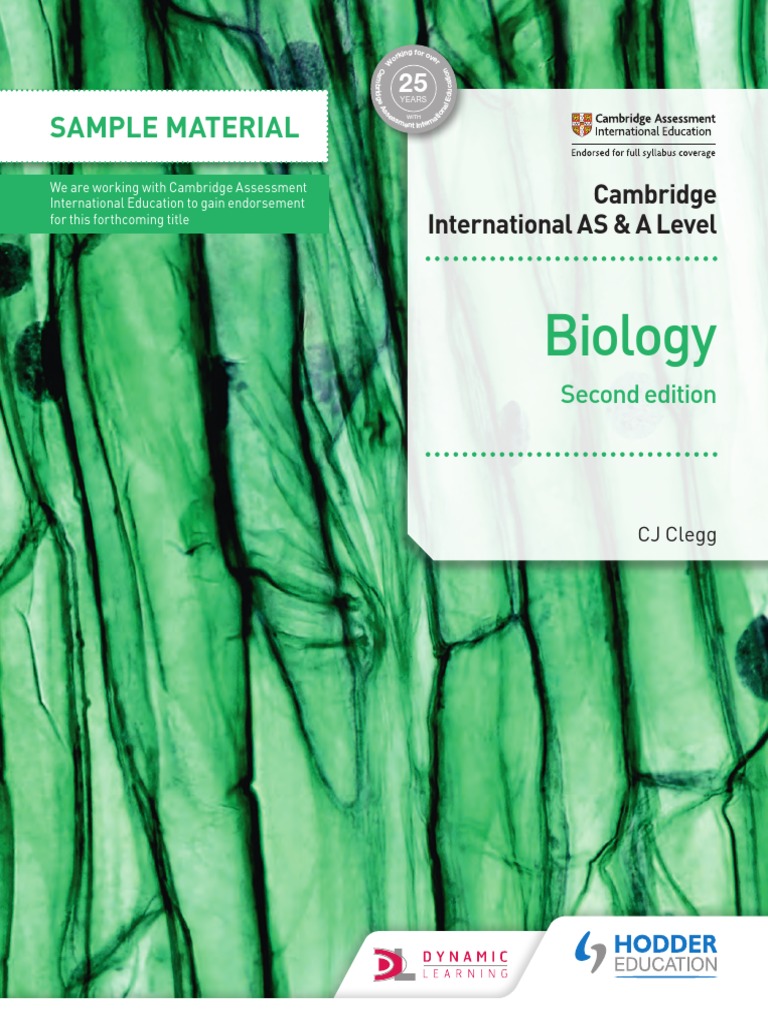 New Hodder Cambridge A Level Biology 2E 2020 - SAMPLE Chapter | PDF ...