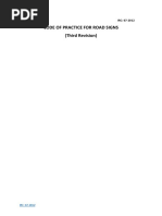 IRC 67: Road Signage Guidelines 2022 | PDF | Road | Traffic