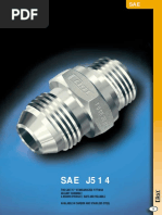 MS33514 Fitting End, Standard Dimensions For Flareless Tube Connection ...