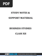 Class 12 BSTD Poonam Gandhi | PDF