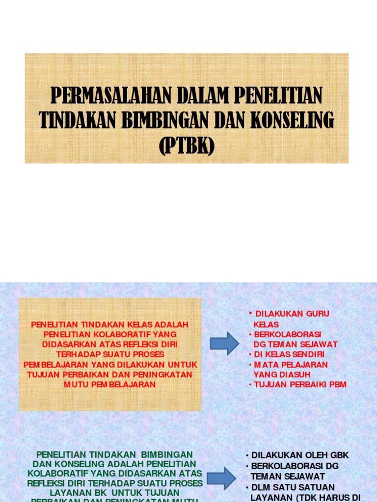 Permasalahan PTBK | PDF