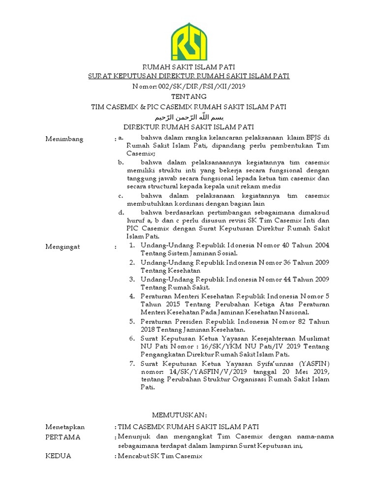 19-002 SK Tim Casemix | PDF