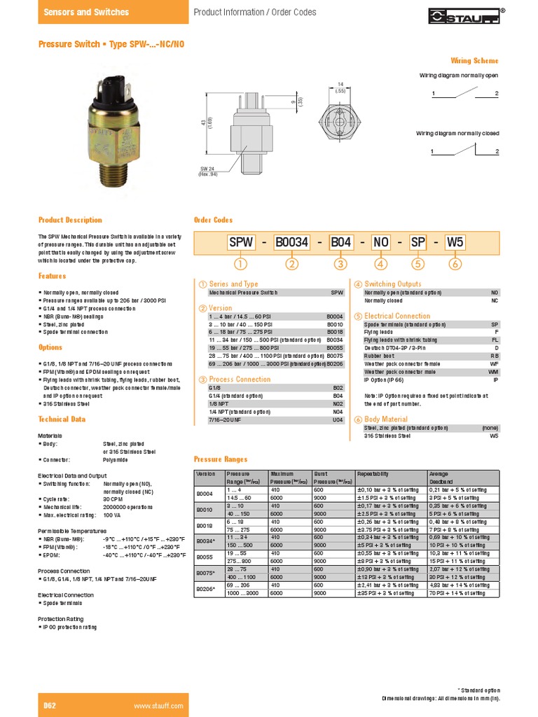 STAUFF One - Diagtronics - EN | PDF | Switch | Electrical Wiring