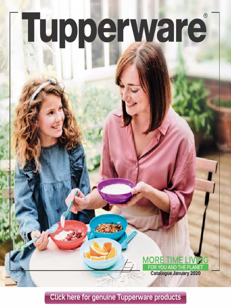 Tupperware Catalogue Jan 2020 Ipaer | PDF | Cookware And Bakeware | Knife