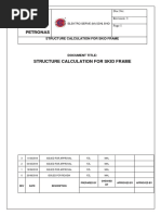 Skid Structure Calculation Rev.a - MBD - APPROVED | PDF | Strength Of ...