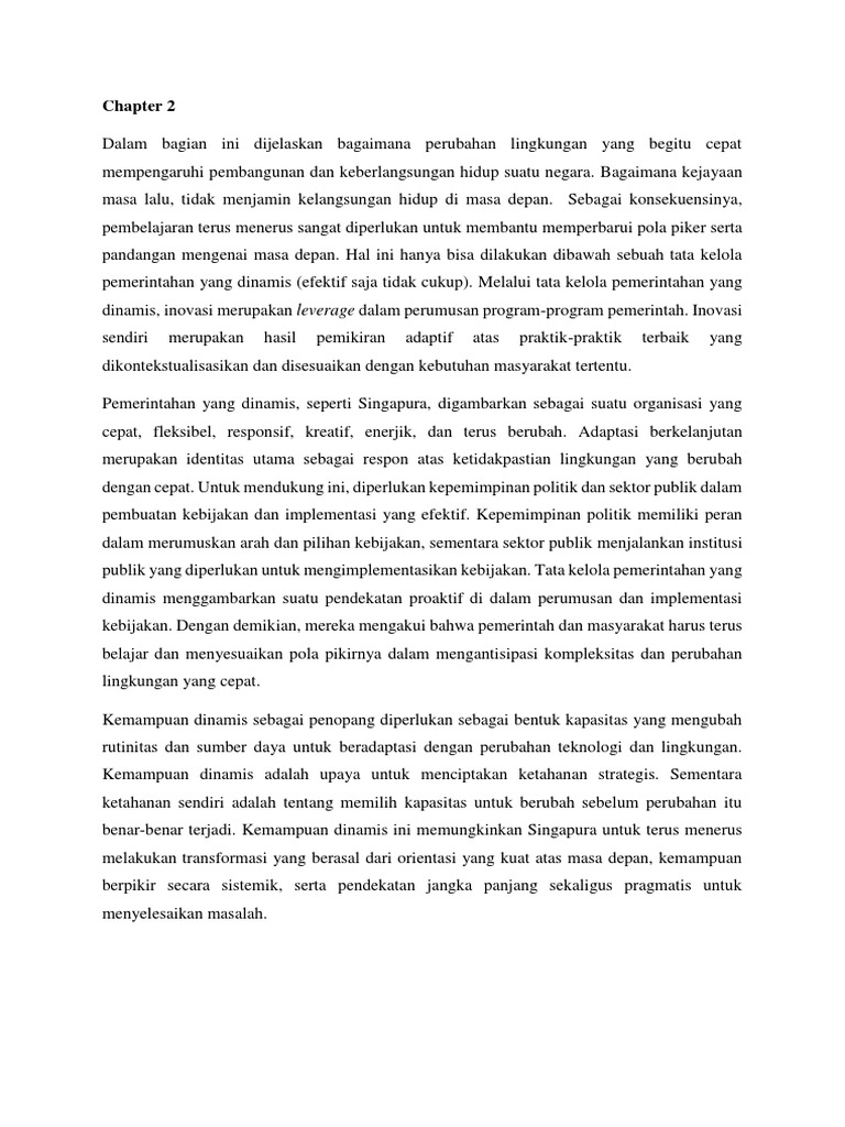 Review Dynamic Governance BAL | PDF